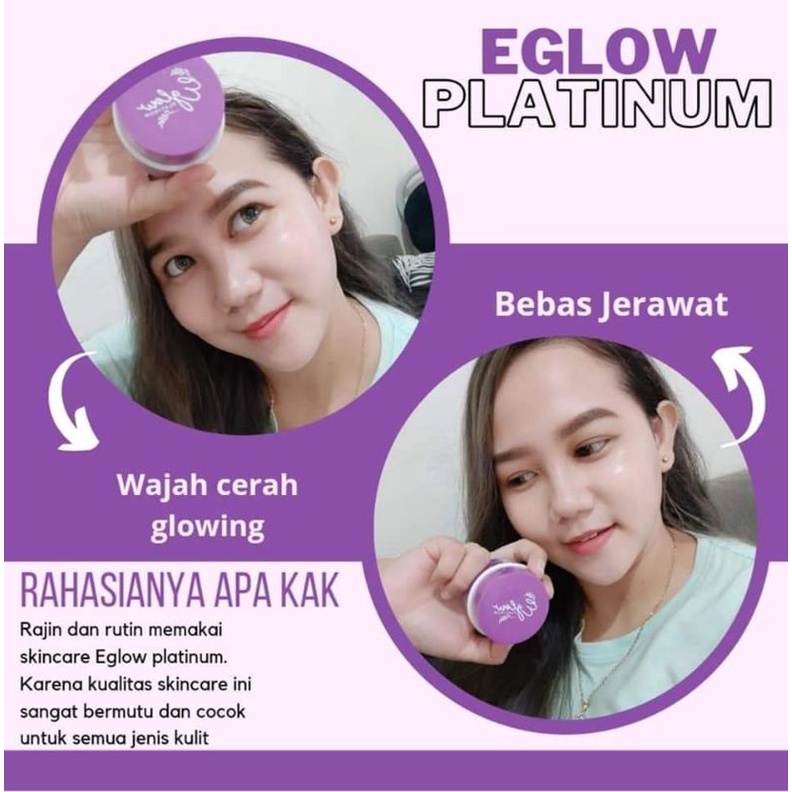 Jual EGLOW PLATINUM BPOM | Shopee Indonesia