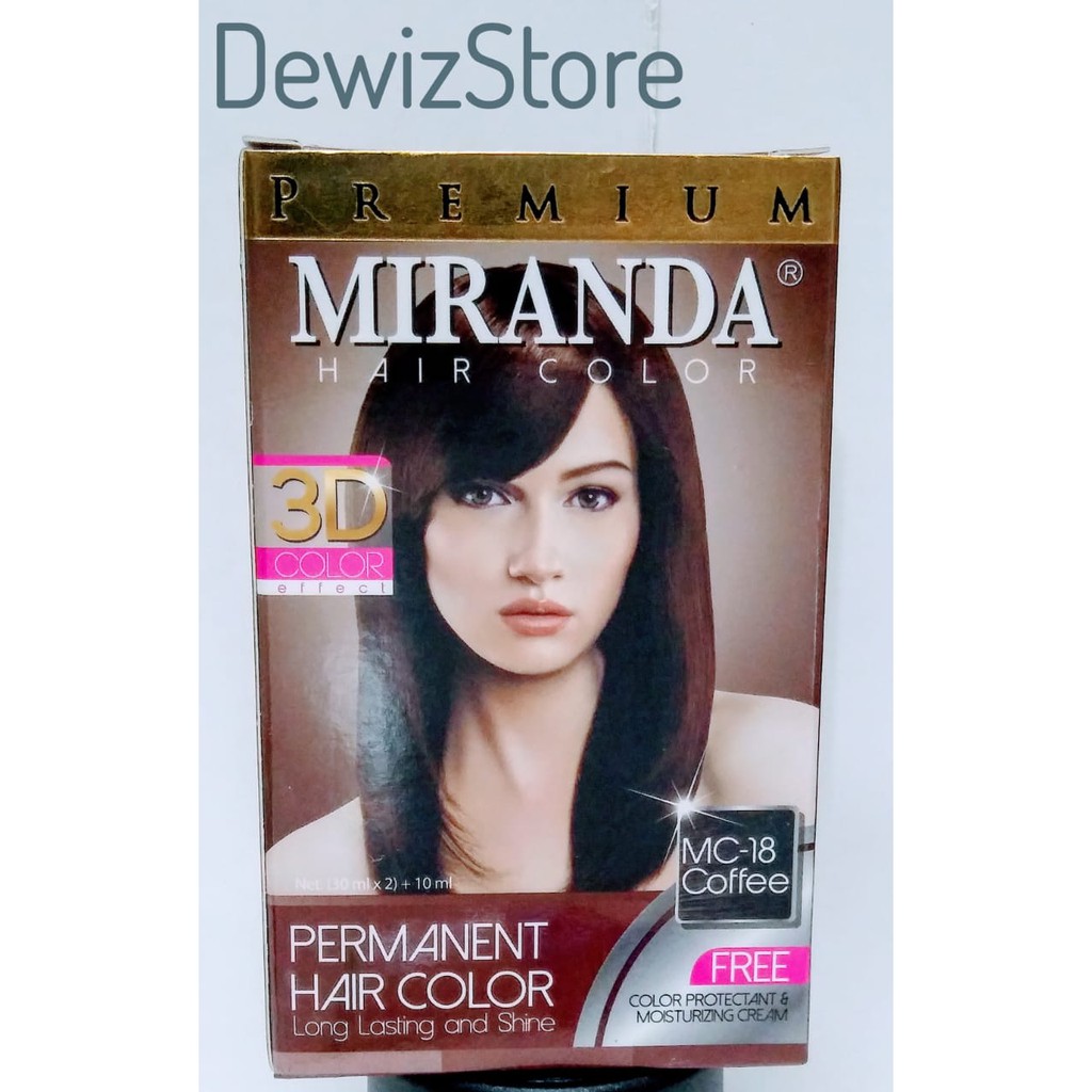 Jual MIRANDA HAIR COLOR / PEWARNA RAMBUT MIRANDA (MC 18 - COFFEE ...