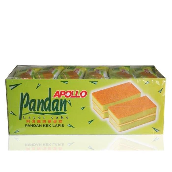 Jual Apollo Bolu Layer Cake Malaysia Isi 24 Pcs | Shopee Indonesia
