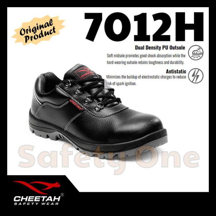 Jual CHEETAH 7012H - SEPATU SAFETY SHOES RINGAN ANTI STATIS ERGONOMIS ...