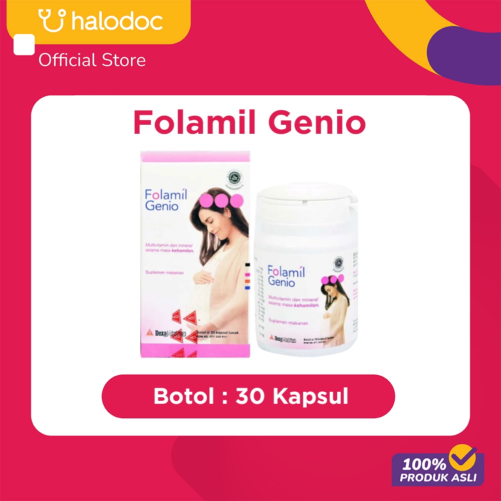 Jual Folamil Genio 30 Kapsul | Shopee Indonesia