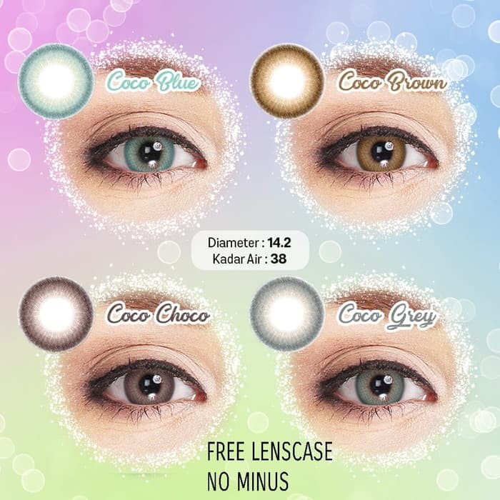 Jual SOFTLENS SOFTLEN SOFLEN TOP GEL TOPGEL COCO [NO MINUS] | Shopee ...