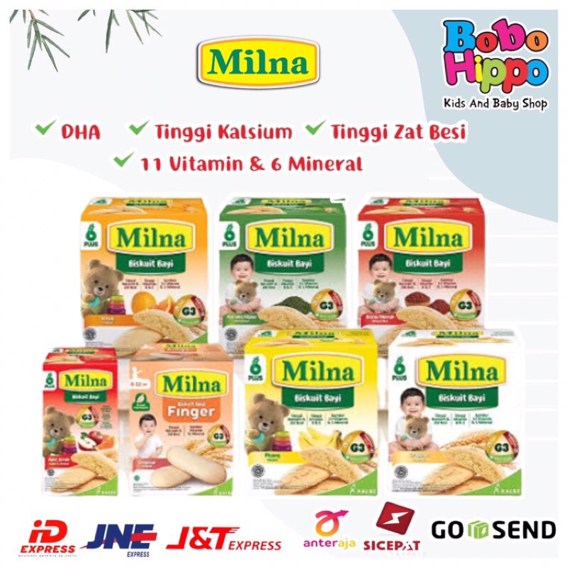 Jual Milna Biskuit Bayi 6+ - Milna Biskuit Snack Bayi - Snack Bayi ...