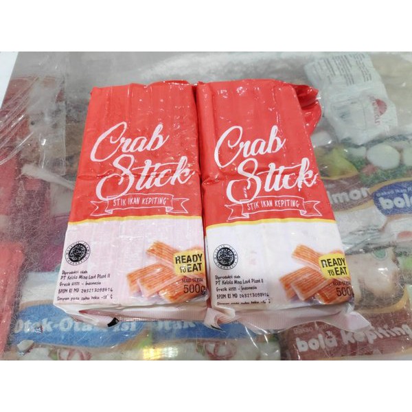 Jual CRABSTICK MINAKU 500GR STIK KEPITING FROZEN FOOD SURABAYA MURAH ...
