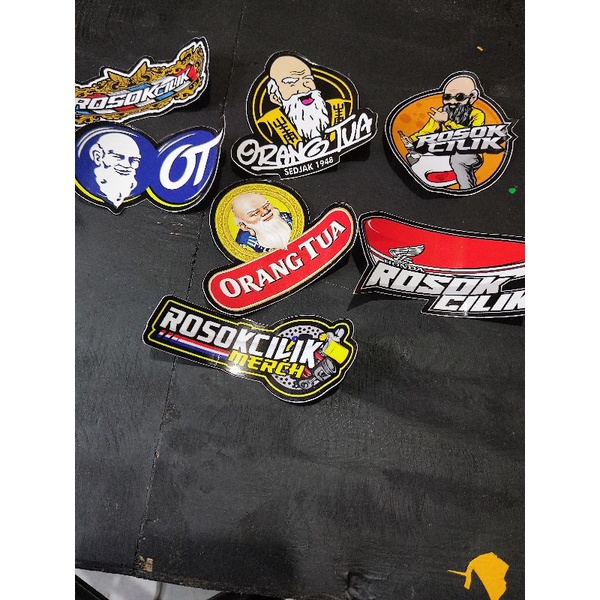 Jual STIKER ORANG TUA & ROSOK CILIK | Shopee Indonesia