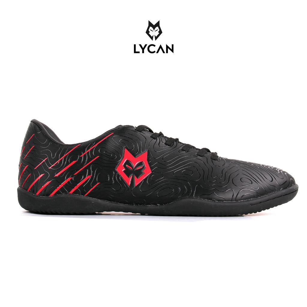 Jual LYCAN Sepatu Futsal Element Carbonite IN Black/Red | Shopee Indonesia