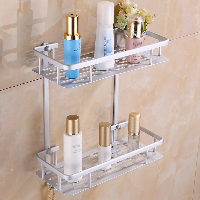 Jual Homedekor Rak Kamar Mandi Toilet Rack Tempat Sabun Aluminium ...