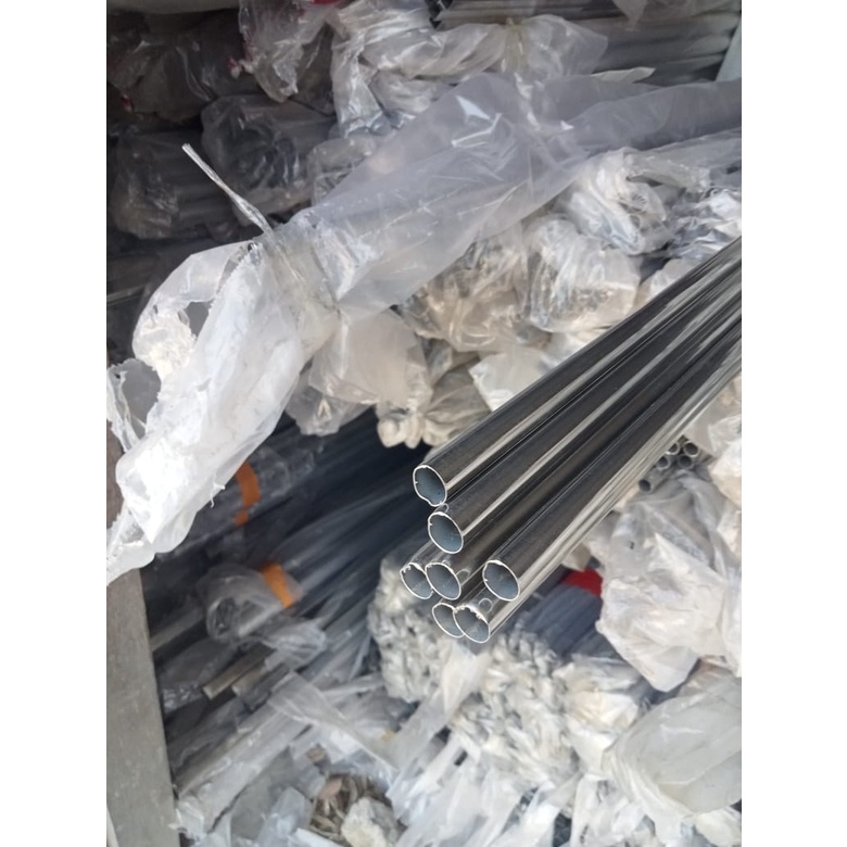 Jual Pipa bulat stainless steel stainlis 3/4"inch 19mm tebal 0,5mm ...