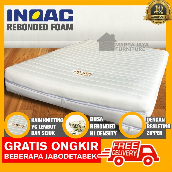 Jual TERLARIS Kasur Busa INOAC ORTHOPEDIC REBOUNDED Zipper Matras ...