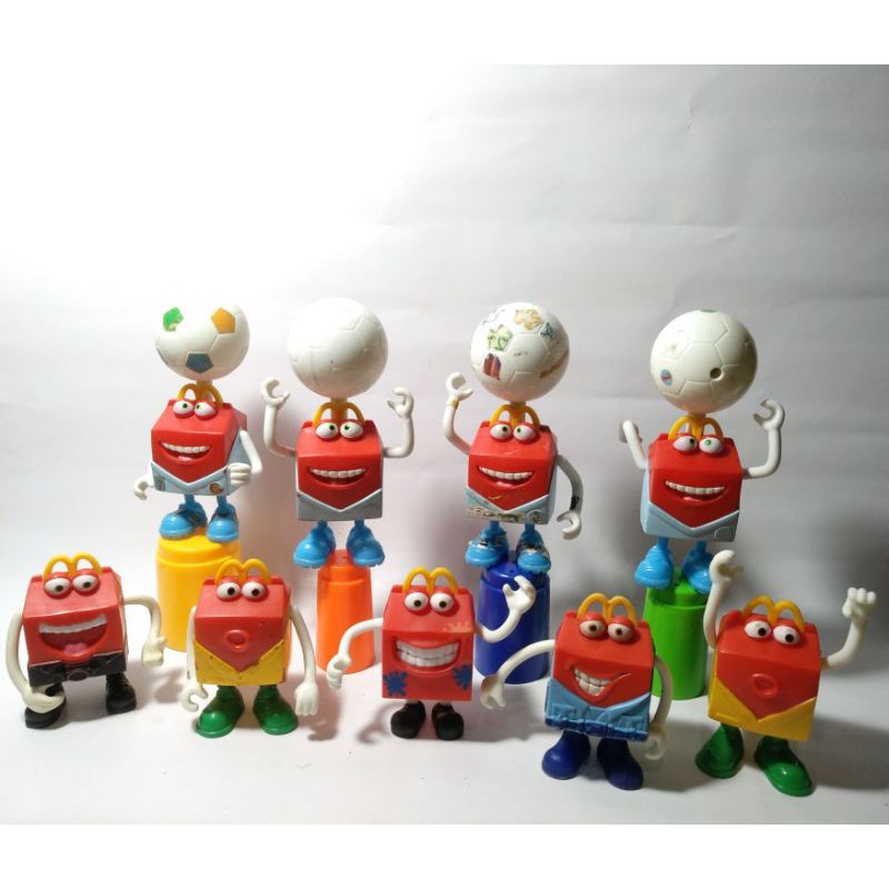 Jual Maskot Piala Dunia Happy Meal Mcdonald Mcd Toys Mr Happy World Cup ...