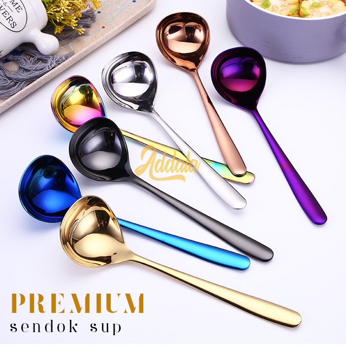 Jual Centong Kuah Sayur Stainless / Sendok Sayur dan Kuah Stainless ...