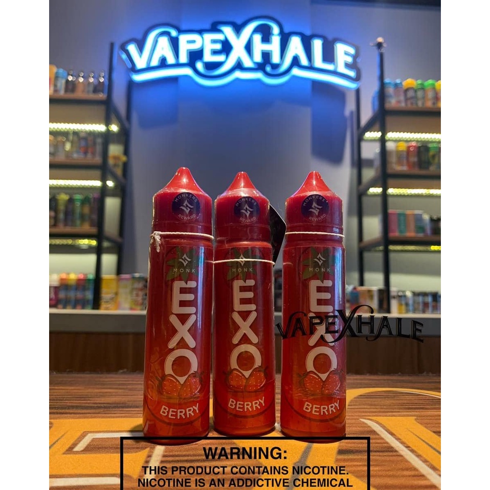 Jual LIQUID FREEBASE EXO SERIES (60ml) | Shopee Indonesia