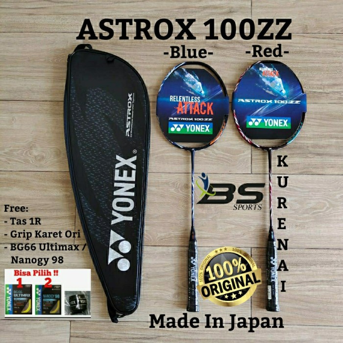 Jual NEW RAKET BADMINTON RAKET YONEX ASTROX 100ZZ 100 ZZ 100% ORIGINAL!! - Blue 4U ULTIMAX ...