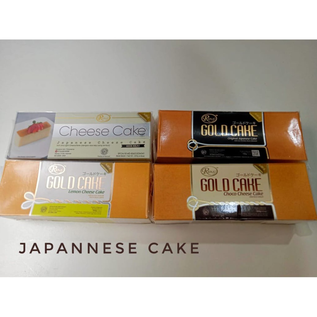Jual RIOUS JAPANESE CAKE/CAKE LEMBUT/CHEESE CAKE/GOLD CAKE/CHOCO CHEESE ...