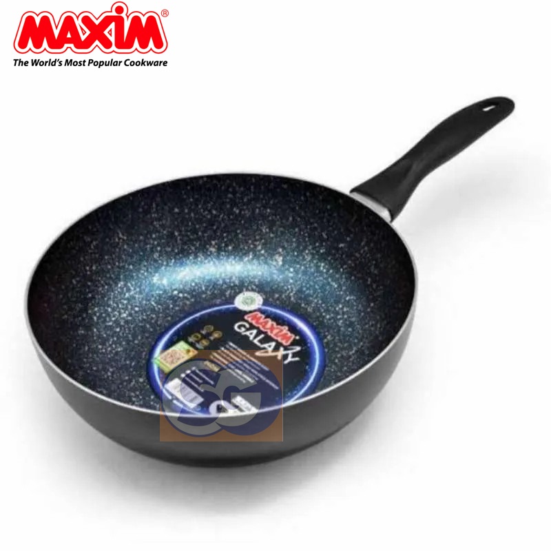 Jual Maxim Galaxy Deep Wok Wajan Anti Lengket 24cm | Shopee Indonesia