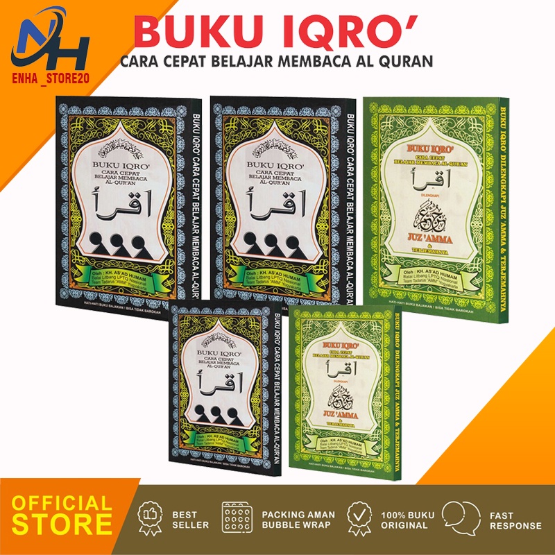 Jual Buku Turutan Iqro Klasik Anak Ukuran Besar Cara Cepat Membaca Baca ...