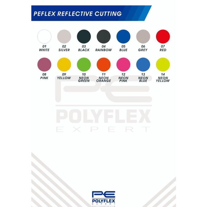 Jual POLYFLEX REFLECTIVE KOREA ( METERAN ) | Shopee Indonesia