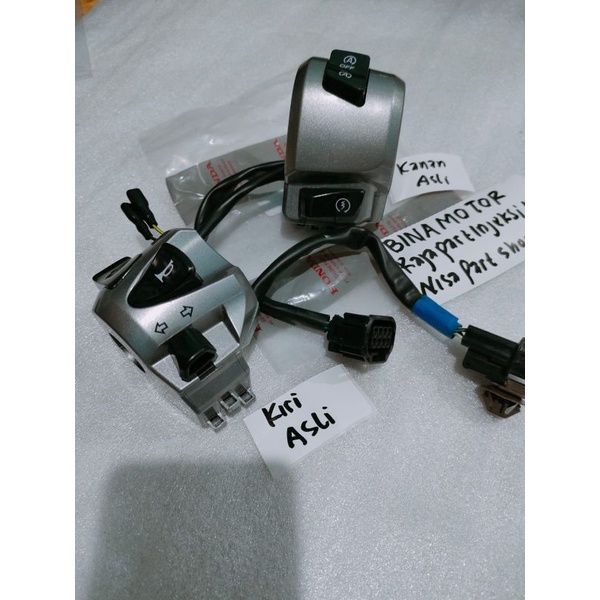 Jual holder atau handle switch saklar kanan kiri hinda new scoopy ...