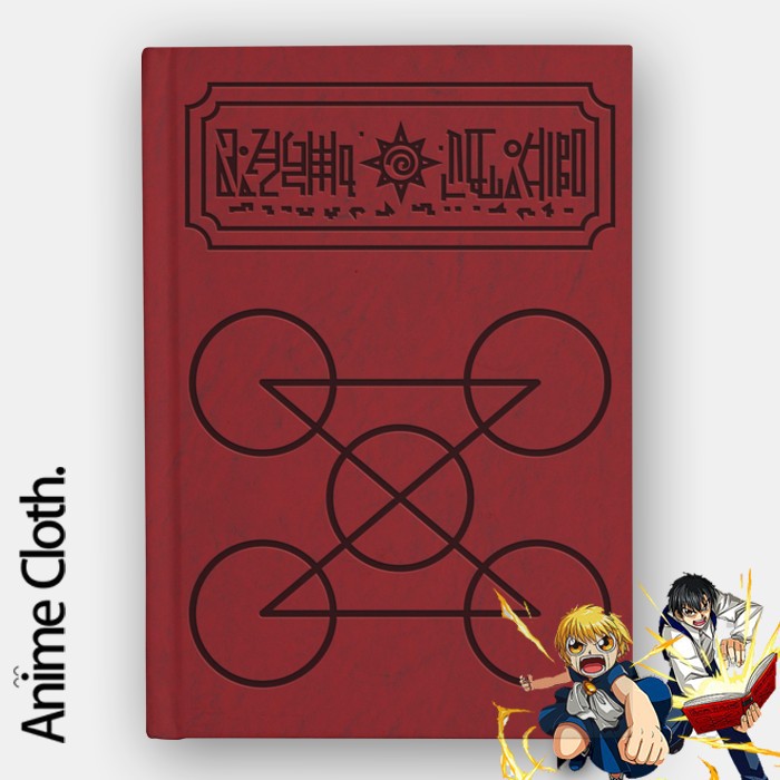 Jual Notebook Zatch Bell Mamodo Spellbook Anime Buku Jurnal Agenda ...