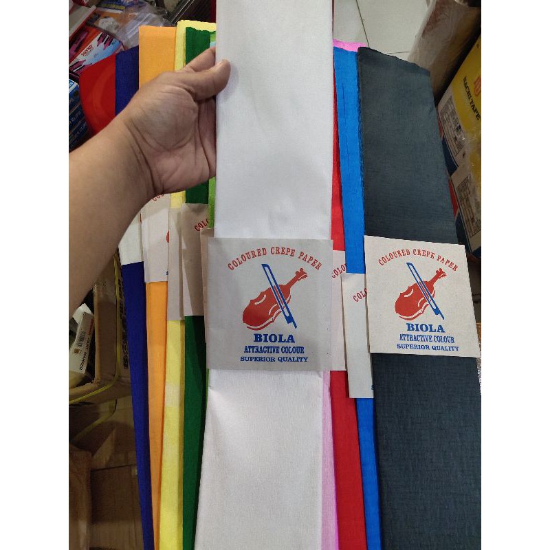 Jual Kertas Krep biola (60x120cm) 1pcs | Shopee Indonesia