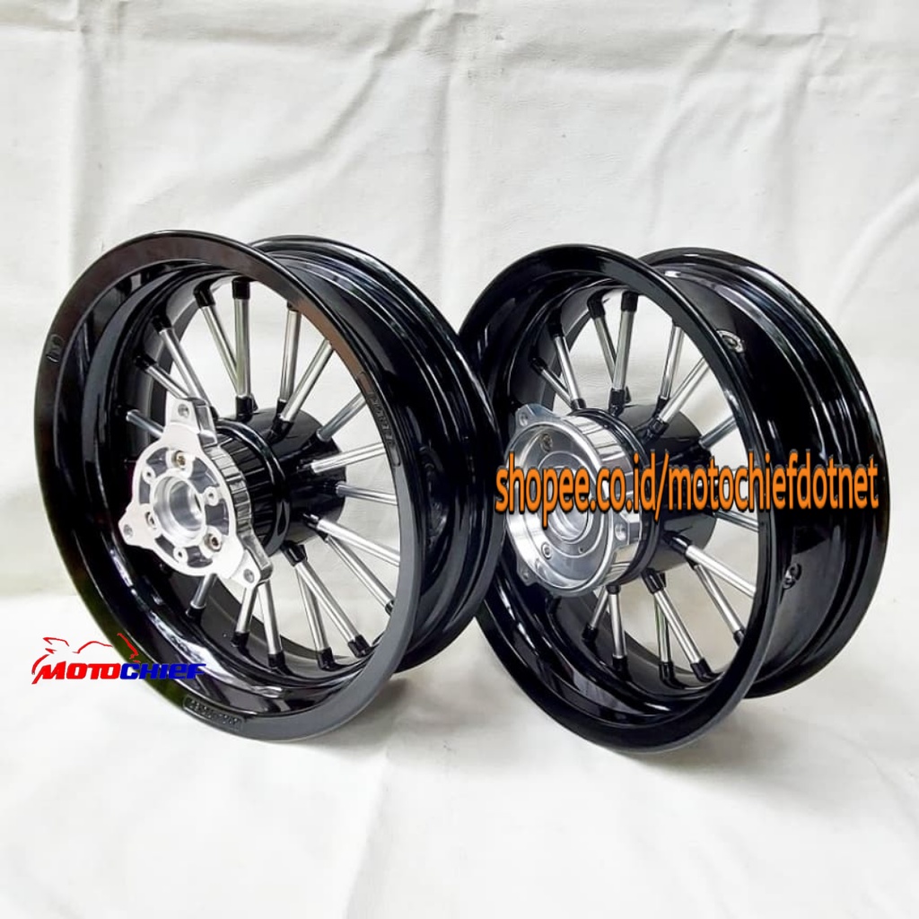Jual VELG RACING TAPAK LEBAR POWER ANDONG NEW NMAX 155 2020 BLACK ...