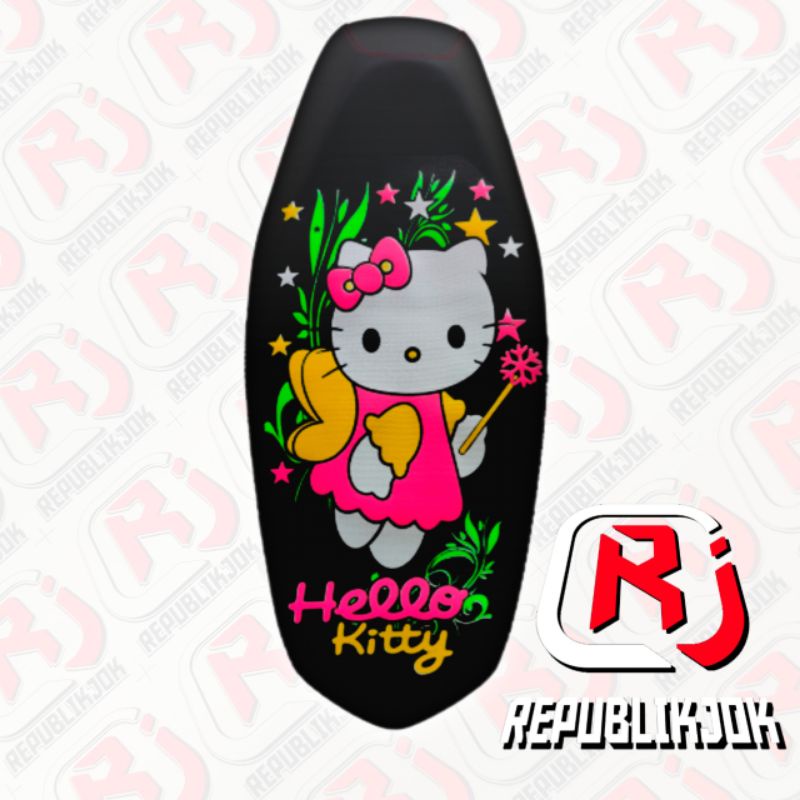Jual Sarung Jok Motor Sablon Hello Kitty | Shopee Indonesia