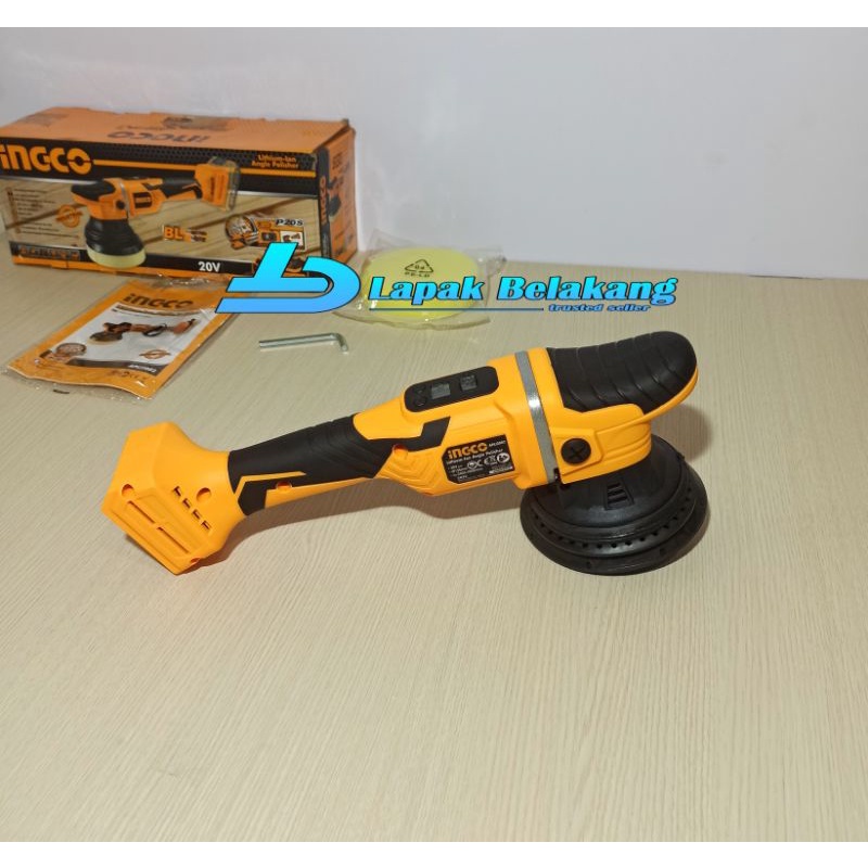 Jual Mesin Poles Polish Polisher Mobil Cordless 20V INGCO APLI2002 ...