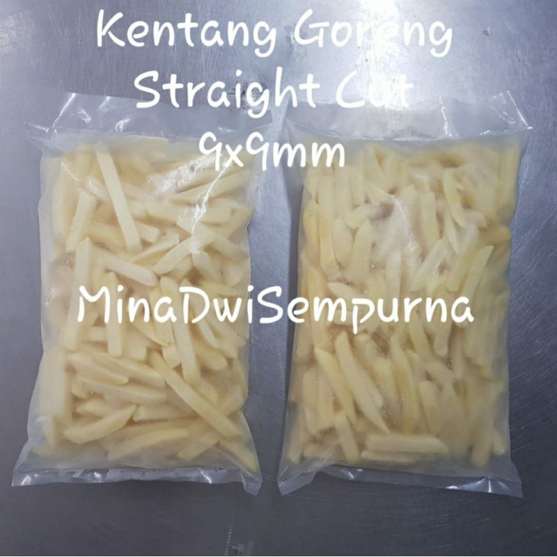 Jual Kentang Goreng 1kg / Straight Cut 9x9mm | Shopee Indonesia