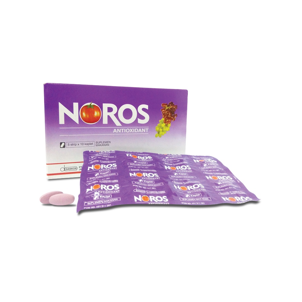 Jual NOROS ISI 50 BUTIR MULTIVITAMIN ANTIOKSIDAN VITAMIN KESEHATAN ...