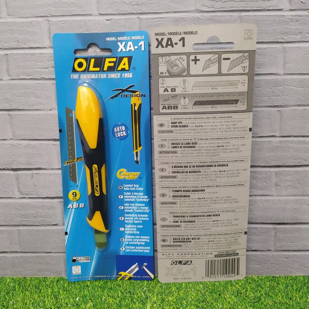 Jual OLFA XA-1 Pisau Cutter 9mm Fiberglass Precision Knife | Shopee Indonesia