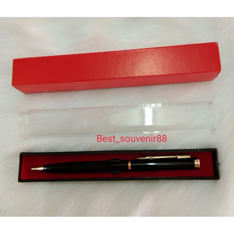Jual Pulpen Metal /Pulpen Besi Bp Paku Medium + Box /Balpoint Promosi ...