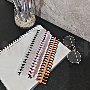 Jual DIY Ring Binding Binder Loose Leaf 30 lubang Spiral Bahan Plastik ...