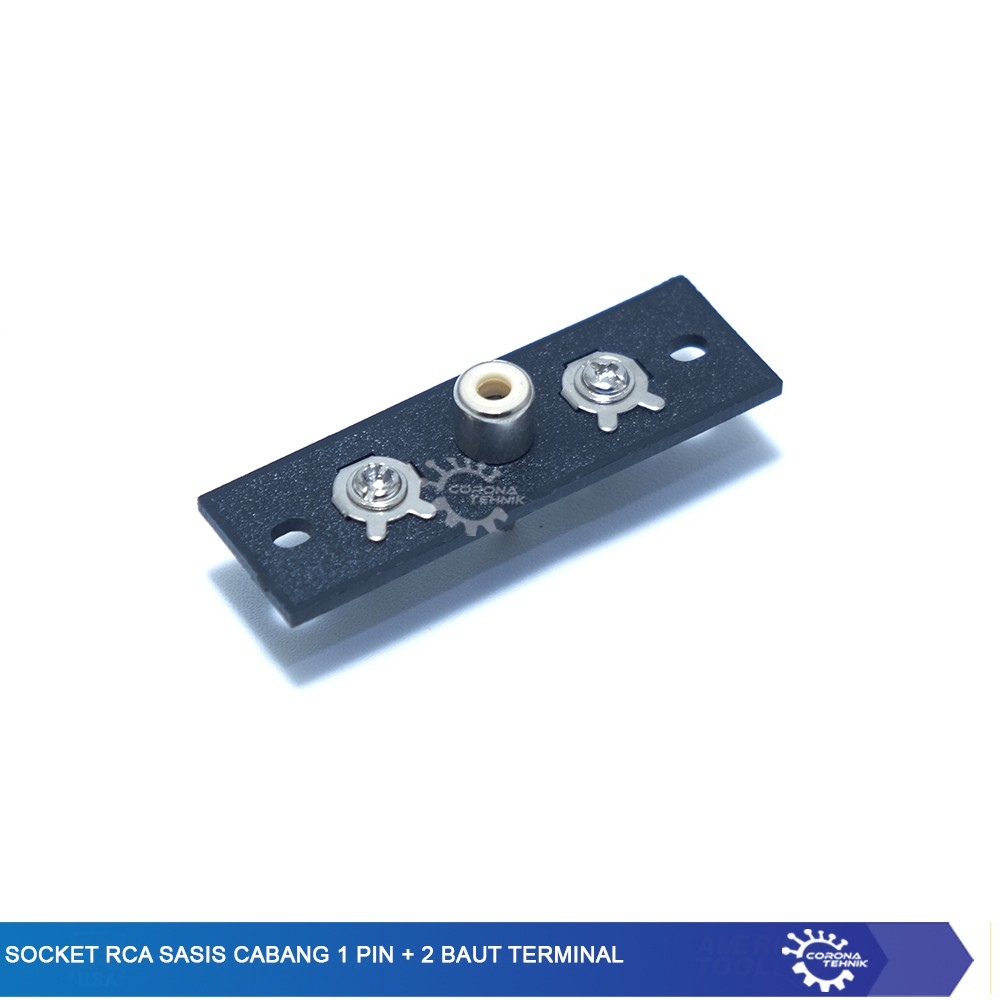 Jual Baut Terminal - Socket RCA Sasis Cabang 1 Pin + 2 | Shopee Indonesia