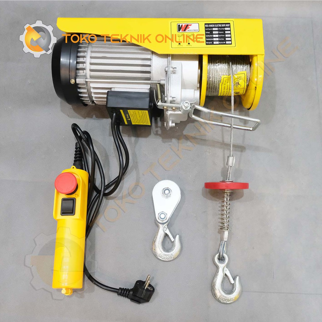 Jual KATROL ELEKTRIK / MINI ELECTRIC HOIST 125/250 KG – WILLFRED ...