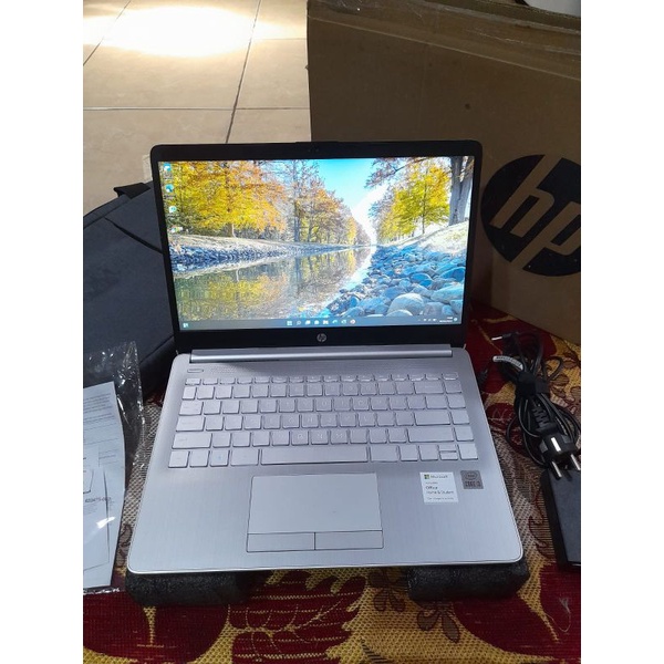Jual Laptop HP 14s Intel Core i3 gen 10 Ram 4gb SSD 256gb Like New 99% ...