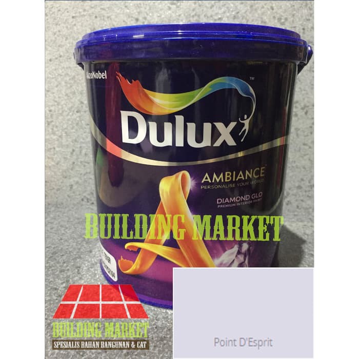 Jual CAT TEMBOK DULUX AMBIANCE DIAMOND GLO 2.5 L POINT D'ESPRIT 04RB 71 ...