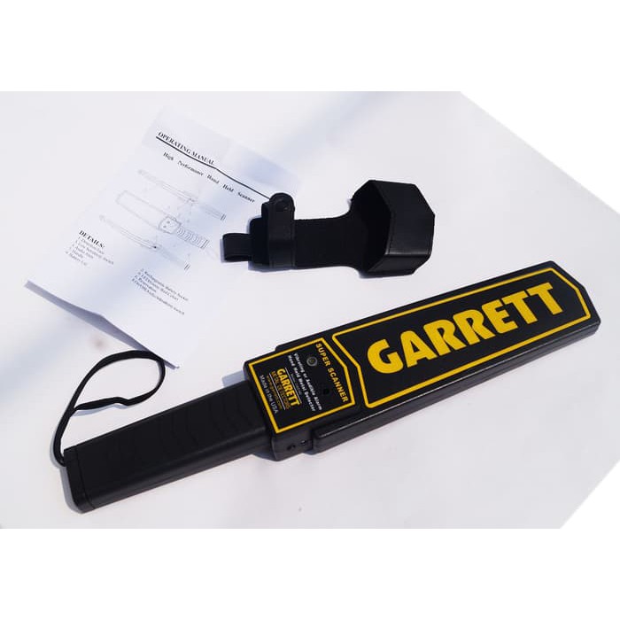 Jual Alat Deteksi Logam Super Aman Garret Hand Held Metal Detector ...