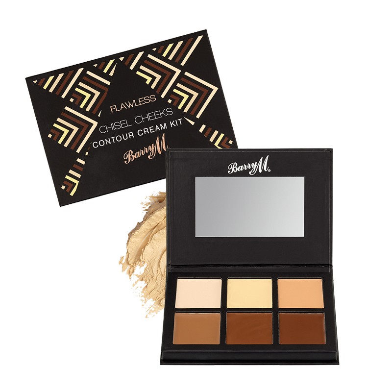 Jual Barry M Chisel Cheeks Contour Cream Kit / Contour Cream Palette ...