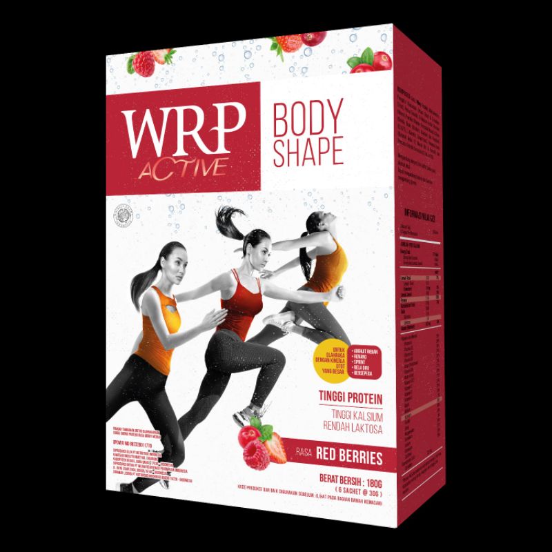 Jual Wrp body shape red berries 180gr exp 08/2024 | Shopee Indonesia