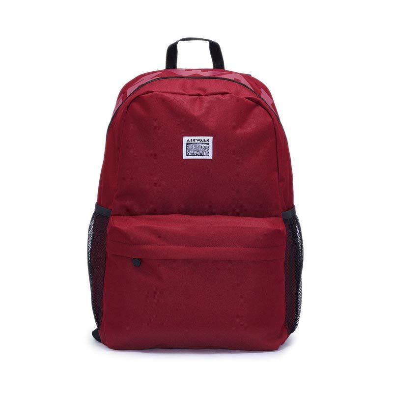 Jual Airwalk Sieran Backpack - Maroon | Shopee Indonesia