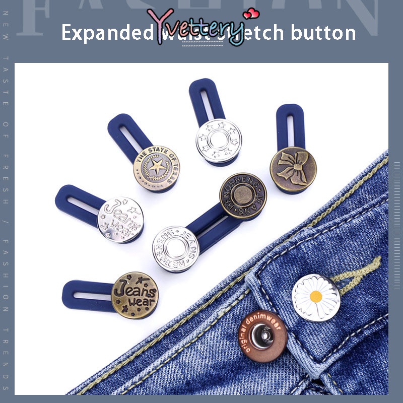 Jual ️1Pcs Kancing Jeans Wanita Dapat Dilepas Kancing Pria Jeans Button ...