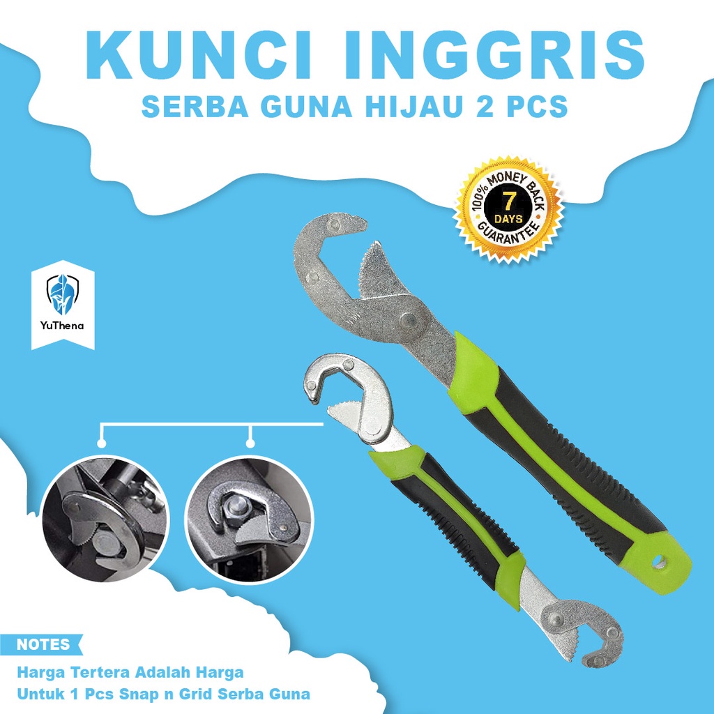 Jual YuThena - Snap n Grip - Kunci Inggris Pas Universal Multifungsi ...
