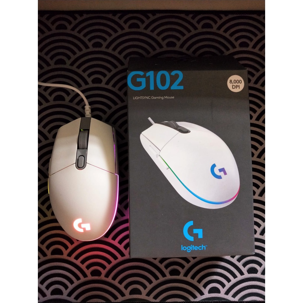 Jual Mouse Gaming Logitech G102 Lightsync RGB 6 Button Macro - Putih | Shopee Indonesia