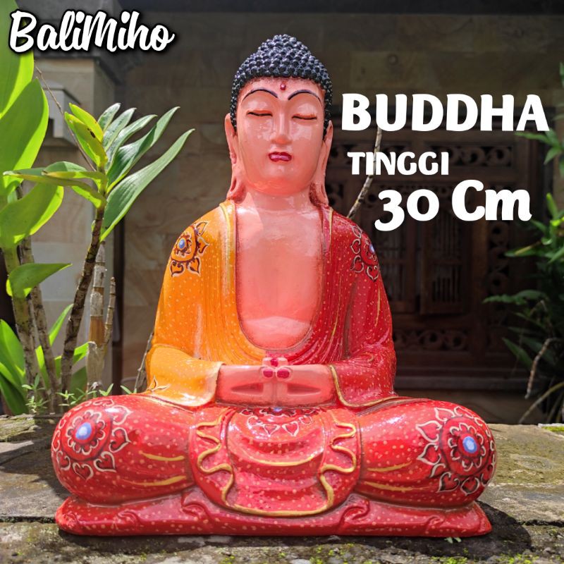 Jual PATUNG BUDDHA JUMBO BERWARNA/PATUNG BUDHA/PATUNG BUDA/PATUNG ...