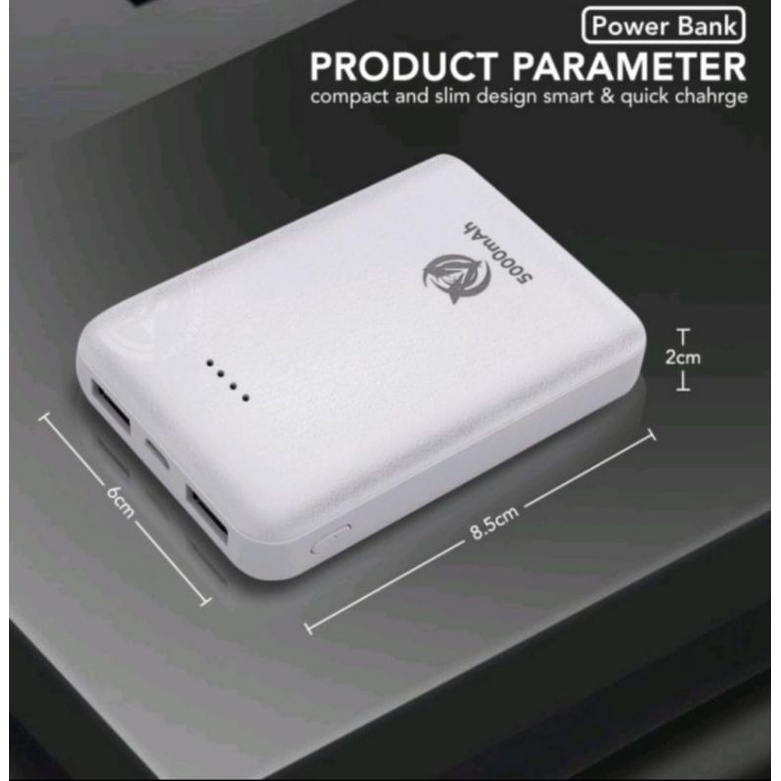 Jual Power Bank Evo Mini P3 5000mah | Shopee Indonesia