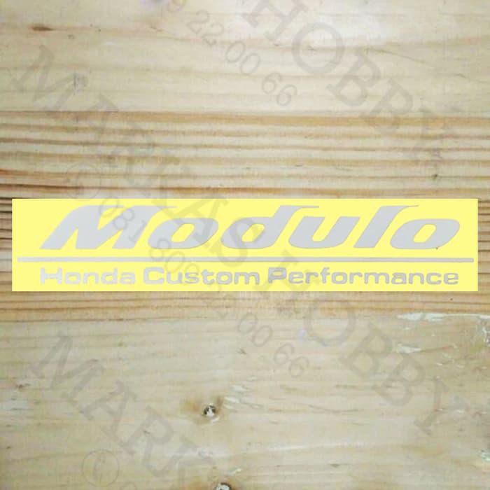 Jual Stiker / Sticker Honda Modulo Silver | Shopee Indonesia
