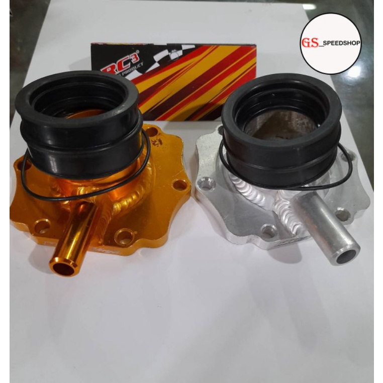 Jual Intake Intek Manipol Manifold Leher Angsa RC3 Ninja 150 RR R SS 150R 150RR 150SS ZX150 ...