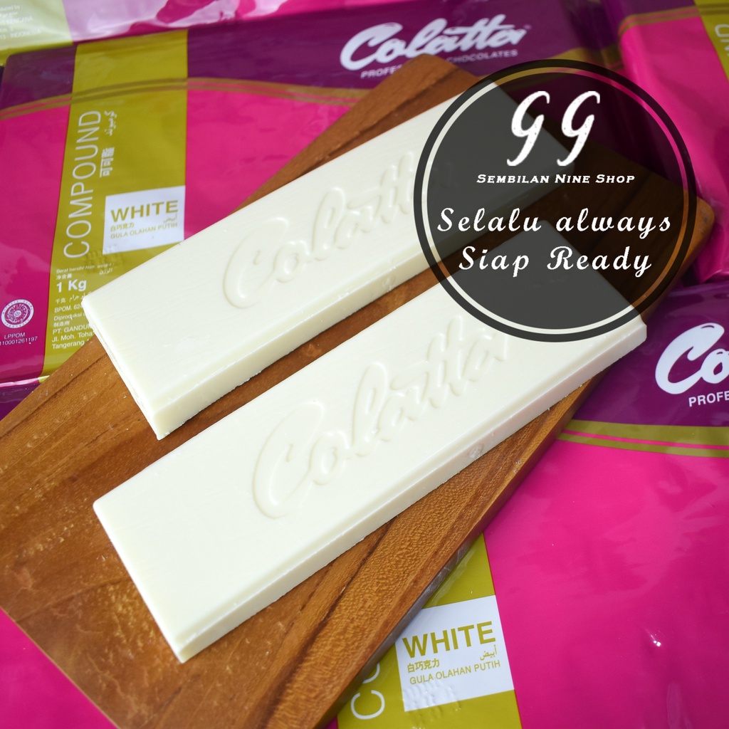 Jual Colatta 200 Gram WHITE Compound Chocolate Cokelat Putih Coklat ...