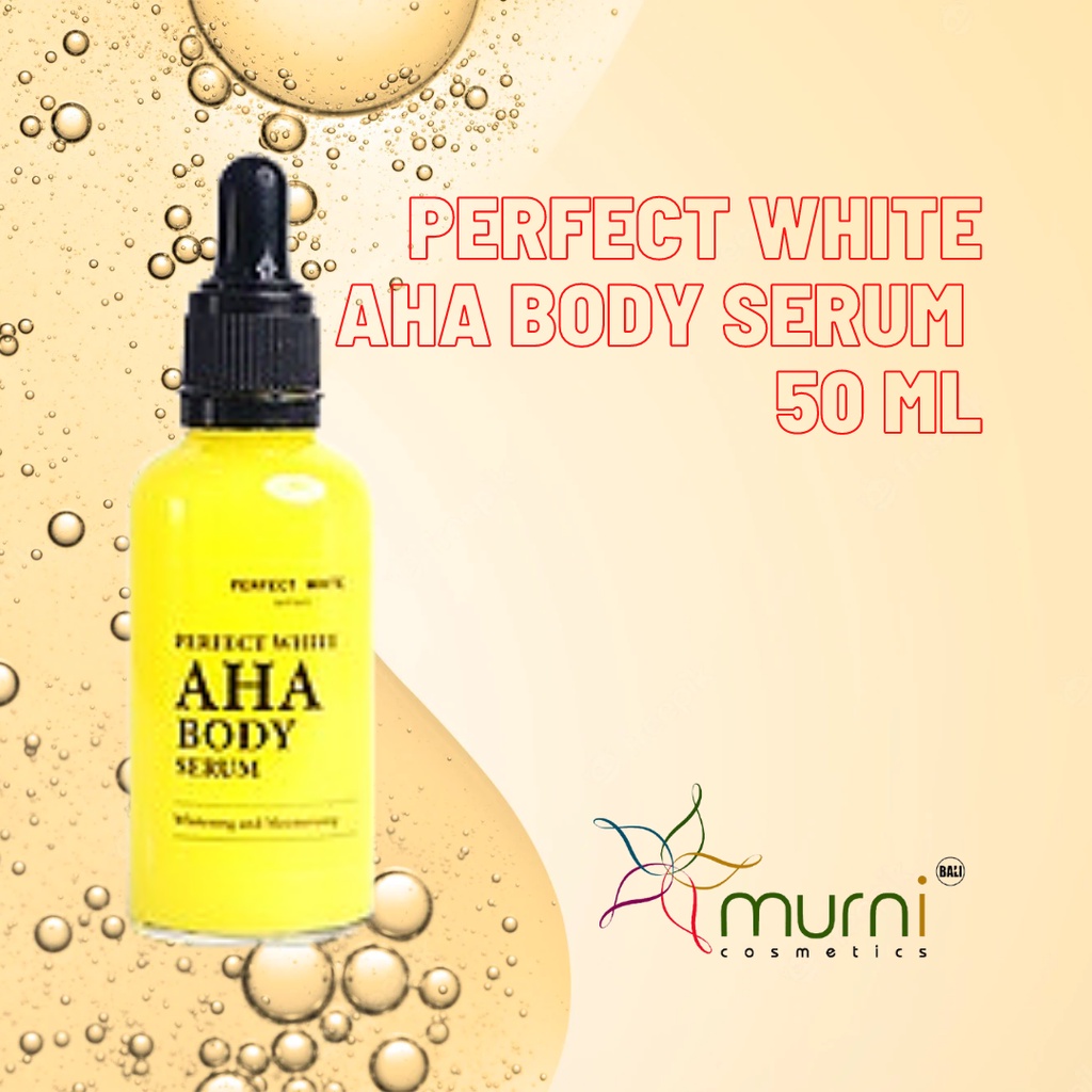 Jual PERFECT WHITE AHA BODY SERUM 50 ML | Shopee Indonesia