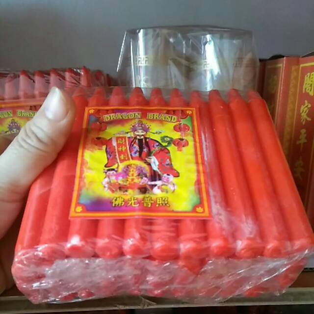 Jual Lilin merah bagus ( 44 btg ) | Shopee Indonesia